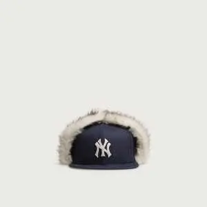 New Era New York Yankees Chainstitched 59fifty Dogear Cap - Navy