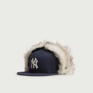New Era New York Yankees Chainstitched 59fifty Dogear Cap - Navy