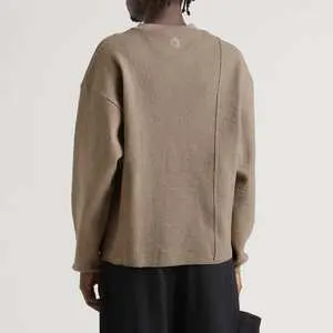 GANDER Raw Edge Crewneck Sweatshirt