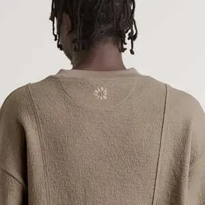 GANDER Raw Edge Crewneck Sweatshirt