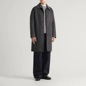 WAX LONDON Stan Double Face Check Coat