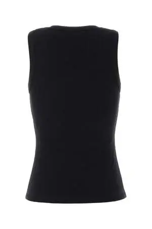Alexander McQueen Stretch Cotton Tank Top