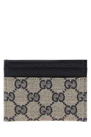 Gucci Printed Canvas Essence Classic Card Holder - Multicolor