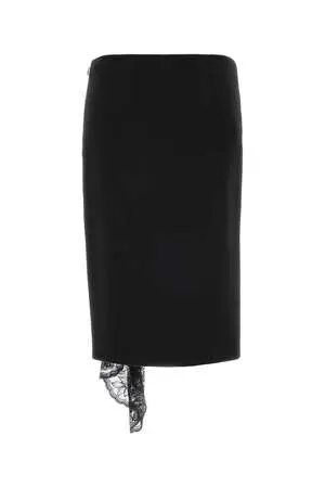Alexander McQueen Wool Skirt