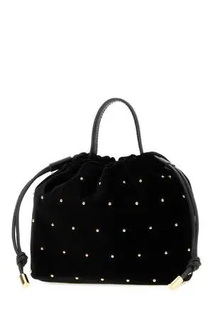 Chloé Velvet Icons Bucket Bag - Black