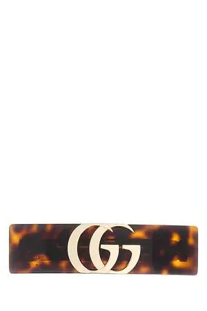 Gucci Printed Resin Hair Clip - Multicolor