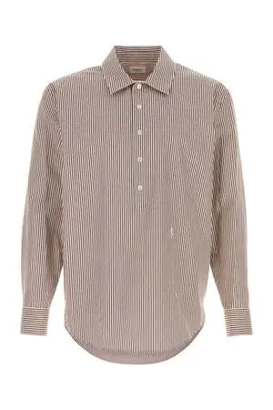 Saint Laurent Embroidered Poplin Shirt - Multicolor