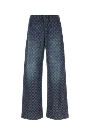 Gucci Printed Chambray Pant - Multicolor