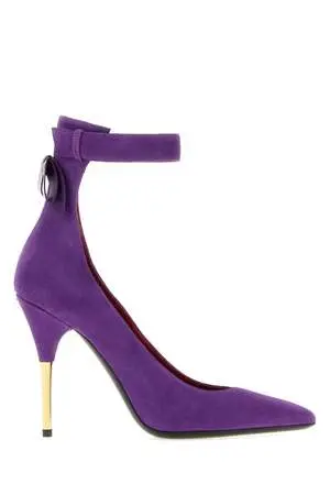 Valentino Garavani Suede Pumps - Purple