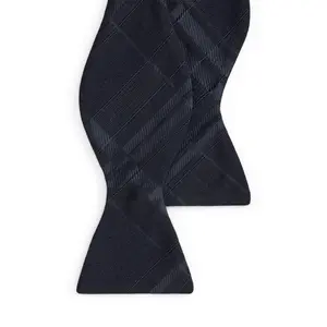 Ralph Lauren Plaid Silk-cashmere Bow Tie