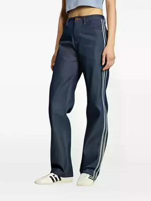Adidas Firebird Side-stripe Jeans - Blue