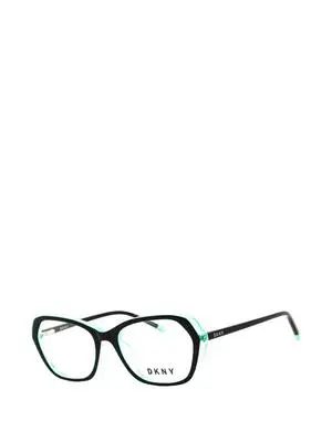 Dkny Geometric-frame Glasses - Black