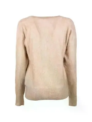 Seventy V-neck Brushed-knit Sweater