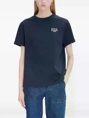A.p.c. Rue Madame Embroidered T-shirt