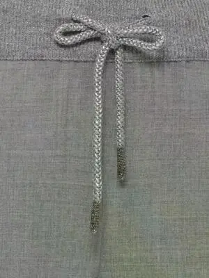 PANICALE Drawstring-waist Tapered Trousers