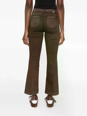 Seafarer Françoise Patch-pocket Cropped Jeans