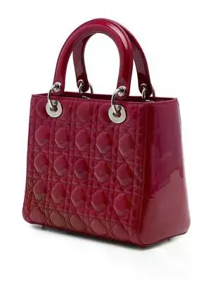 Dior 2012 Medium Patent Cannage Lady Satchel