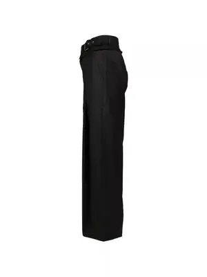 AV VATTEV Double-belt Pleated Trousers