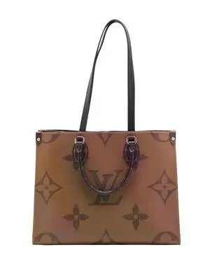 LOUIS VUITTON 2021-2026 Monogram Reverse Giant Onthego Mm Satchel