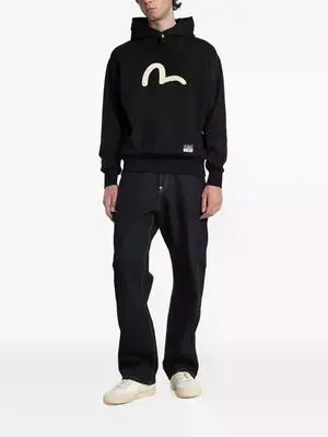 EVISU Seagull-print Hoodie