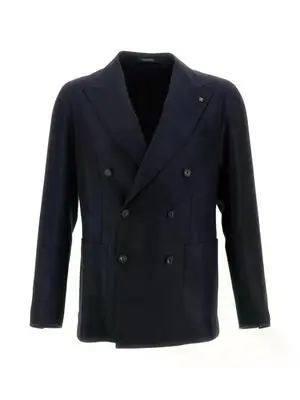 Tagliatore Double-breasted Blazer - Blue