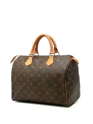 LOUIS VUITTON 2001 Monogram Speedy 30 Boston Bag