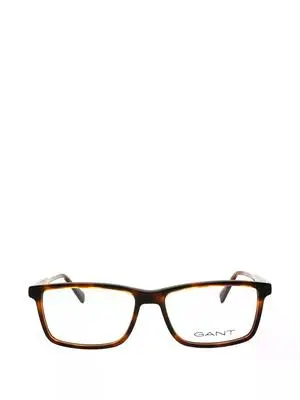 Gant Rectangle-frame Glasses - Brown