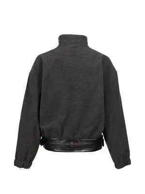 AV VATTEV Alliance Belted Wool Jacket