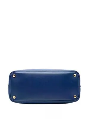 Prada 2010-2026 Medium Saffiano Cuir Double Handle Satchel