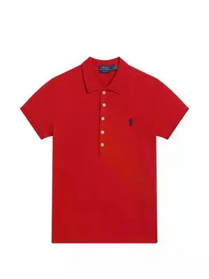 Polo Ralph Lauren Slim Fit Stretch Polo Shirt - Red