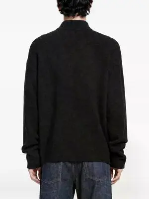 Giorgio Armani Button-fastening High-neck Cardigan