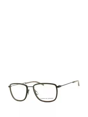 Porsche Design Rectangle-frame Glasses