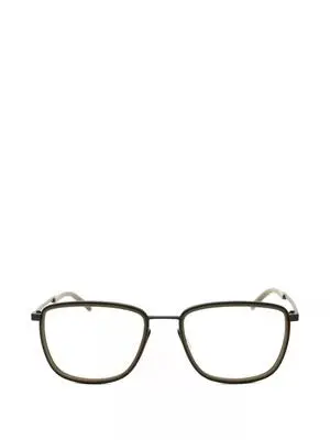Porsche Design Rectangle-frame Glasses - Grey