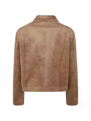 MC2 SAINT BARTH Logo-embroidered Button-up Jacket
