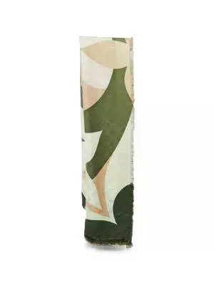 LOUIS VUITTON Monogram Kaleidogram Shawl - Green