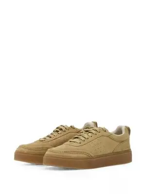 Clarks Boxbee Lace Suede Sneakers