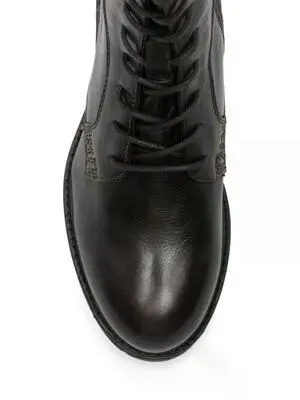 CAFÈNOIR Lace-up Platform Boots