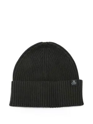 Marc O'polo Ribbed-knit Beanie Hat - Black