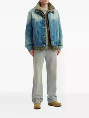 FIVE CM Quilted-panel Denim Jacket