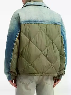 FIVE CM Quilted-panel Denim Jacket