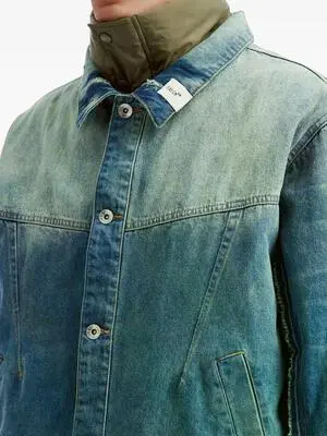 FIVE CM Quilted-panel Denim Jacket