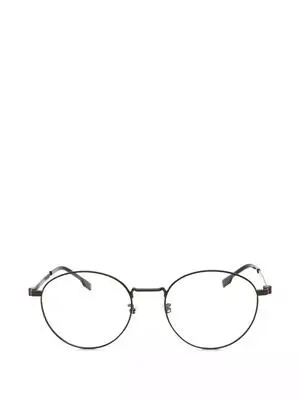 BOSS Round-frame Glasses - Silver