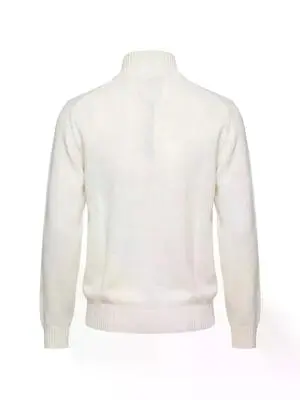 DRUMOHR Biscottino Quarter-zip Sweater
