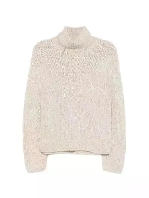 Marc O'polo Chunky-knit Turtleneck Sweater - Neutrals