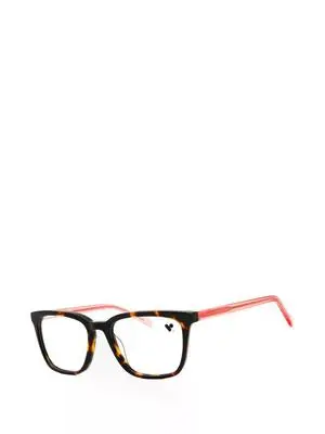 Dkny Tortoiseshell-effect Rectangle-frame Glasses - Brown