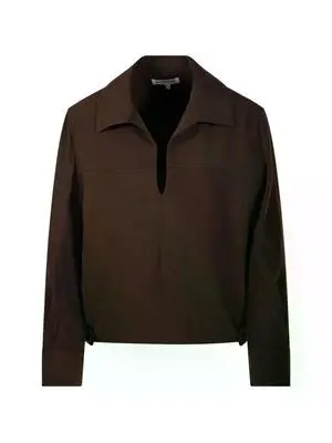 OSCAR THE COLLECTION Gryan Elasticated-hem Top