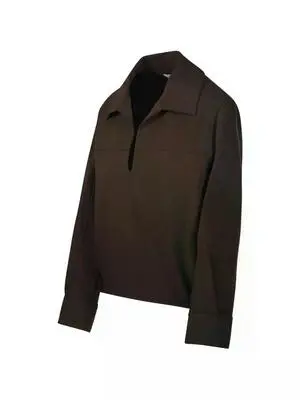 OSCAR THE COLLECTION Gryan Elasticated-hem Top