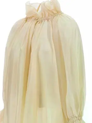THELATEST Estelle Ruffled High-neck Blouse