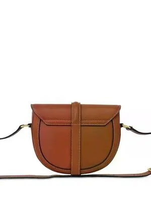 Celine 2021 Small Calfskin Besace 16 Crossbody Bag - Brown