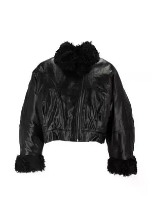 ELEH Shearling-trim Oversized Jacket